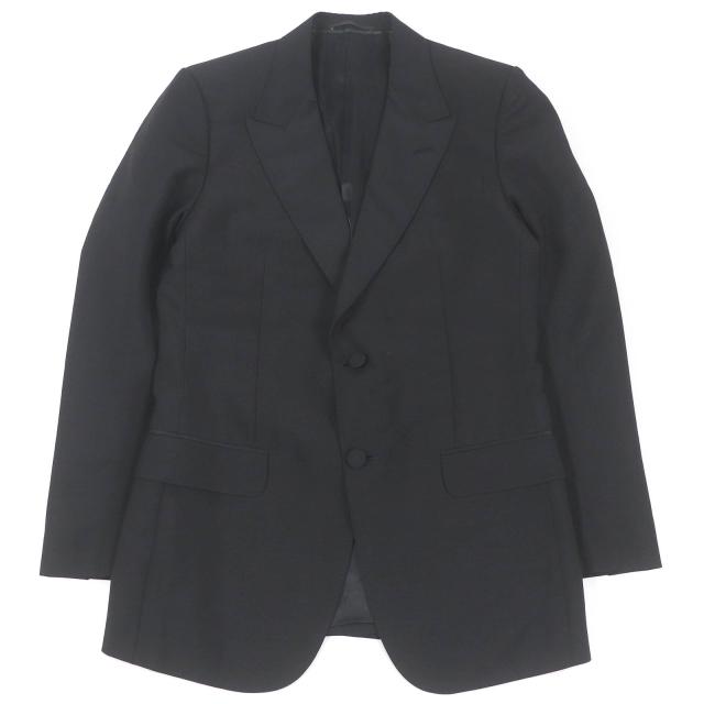 美品□GUCCI グッチ 457776 DIY モヘア ウール バックドラゴン エンブロイダリー シングル テーラードジャケット 46 スイス製 正規品