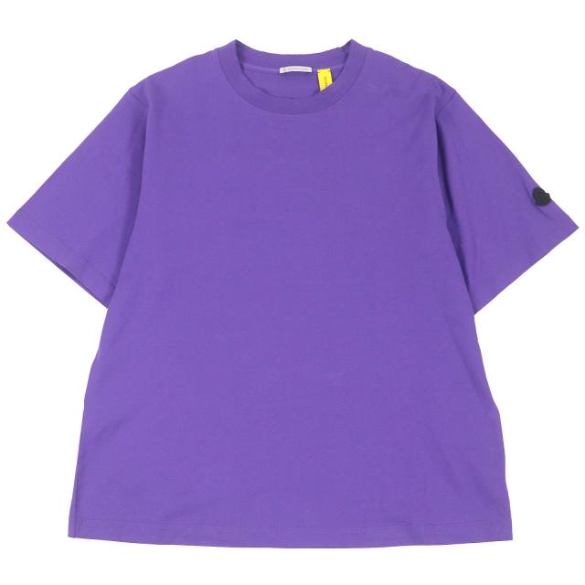 極美品□MONCLER GENIUS 2 モンクレール ジーニアス 2 23SS アリシア・キーズ 自由の女神 半袖Ｔシャツ パープル XS 正規品 メンズ