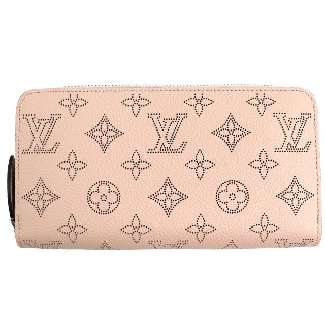 未使用品△LOUIS VUITTON ルイヴィトン M61868 マヒナ モノグラム ジッピーウォレット 長財布 マグノリア 保存袋付き 仏製 レディース