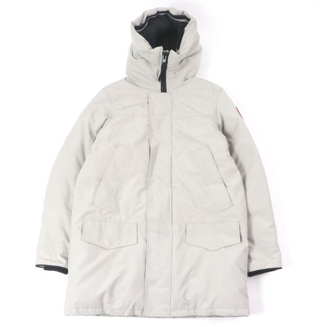 美品□  カナダグース 2052M Langford Parka フーデッド ダウンジャケット ライムストーン M カナダ製 正規品  定価232100円