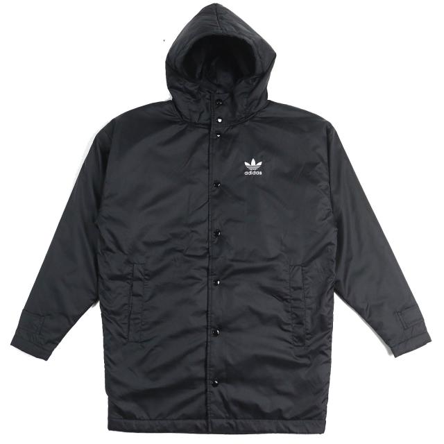 未使用△adidas Originals by HYKE アディダス オリジナルス バイ ハイク トレフォイル ロゴ 裏ボア ベンチジャケット ジャケット S 正規