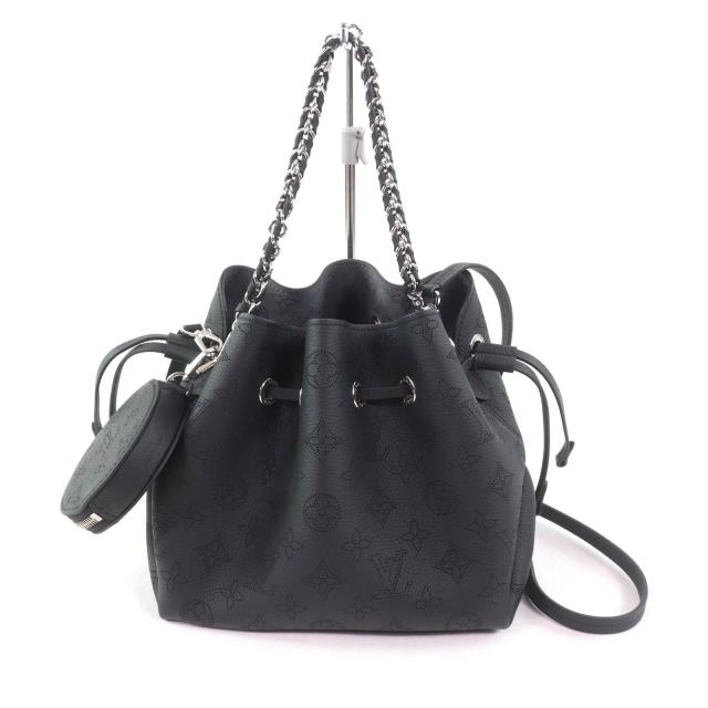 極美品★LOUIS VUITTON ルイヴィトン M57070 ベラ ノワール パース付 マヒナレザー 2way ショルダーバッグ 保存袋付 定価632500円