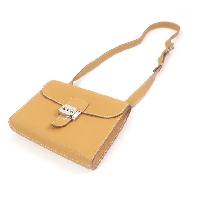 極美品□HERMES エルメス サックアデペッシュ 21 トゴ レザー