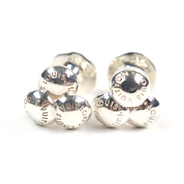 美品○LOUIS VUITTON ルイヴィトン M30566 ブトンドゥマンシェットブーケドクルー 925 ロゴ刻印 カフスボタン カフリンクス メンズ