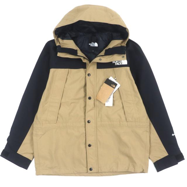 未使用品▼ザ・ノースフェイス NP62236 Mountain Light Jacket マウンテンライトジャケット ケルプタン ロゴ刺繍 WZIPUP L 正規品 メンズ