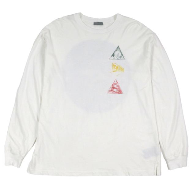 美品▼DIOR ディオール オム 23SS 393J675A0817 スラブコットン ジャージ リラックスフィット ロングスリーブ 長袖Ｔシャツ L 正規品