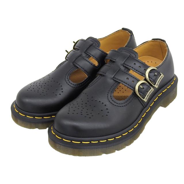 未使用品▲Dr.Martens ドクターマーチン 12916 MARY JANE メリージェーン レザーシューズ ブラック UK3 箱付き レディース
