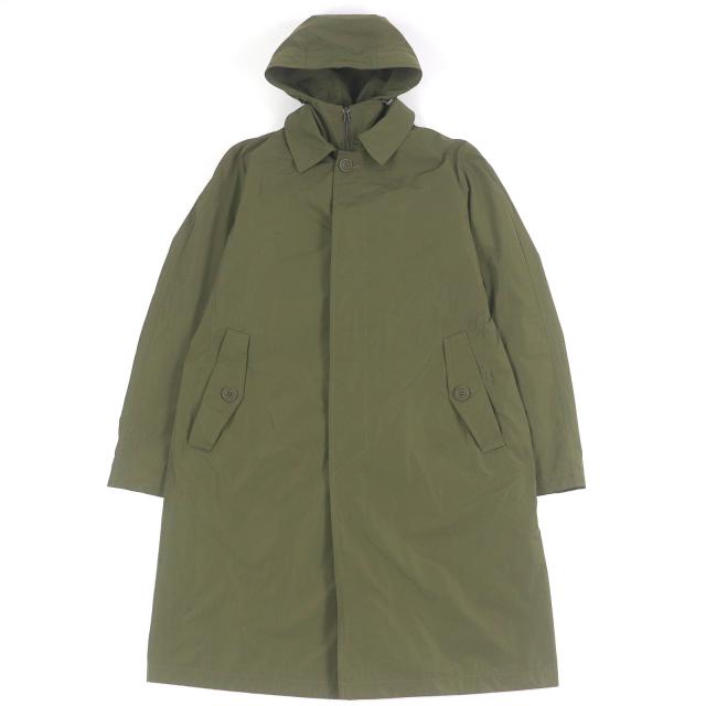 極美品□Herno ヘルノ 2020年製 IM0272U Rain Collection バルカラーコート ステンカラーコート 48 イタリア製 正規品 定価121000円