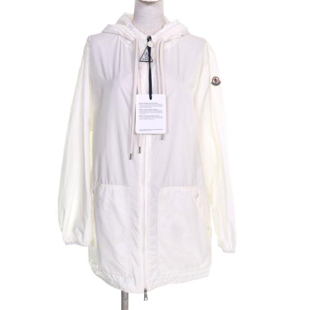 未使用品★MONCLER モンクレール 2023年製 IOLE オーバーシルエット バックロゴデザイン メッシュ切替 ナイロンジャケット 1 ハンガー付