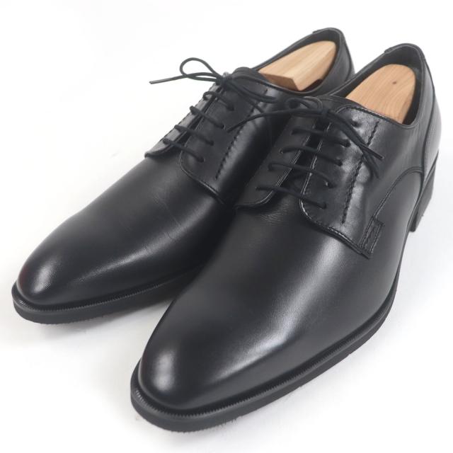 未使用品□REGAL リーガル レザー 一部GORE-TEX使用 レースアップ ビジネスシューズ ドレスシューズ ブラック 26.5 EEE 箱付き 日本製