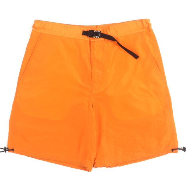 極美品▼DIOR ディオール オム 293C179A4717 ローラーコースター バックル バニューダパンツ ハーフパンツ オレンジ 48 正規品 メンズ