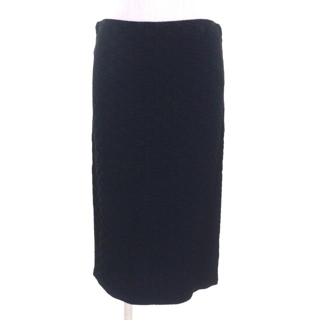 未使用品★GUCCI グッチ 2024年製 771291 GG柄 膝丈 タイトスカート ボトムス ブラック 38 イタリア製 正規品 レディース