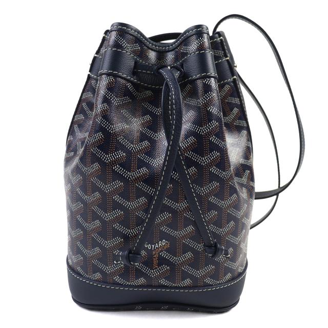 未使用品△GOYARD ゴヤール PEFLOTPMLTY12CL12P プティフロ バケットバッグ ゴヤールディンキャンバス 巾着 2WAY ショルダーバッグ