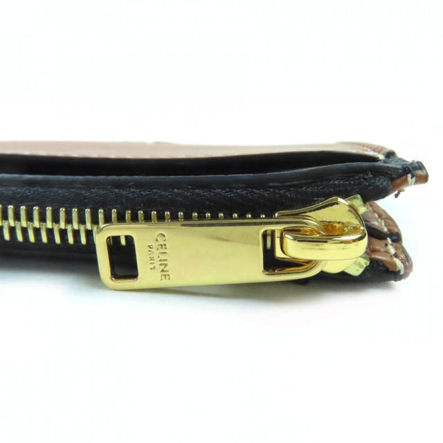 未使用品◇CELINE セリーヌ ラムスキン トリオンフキャンバス