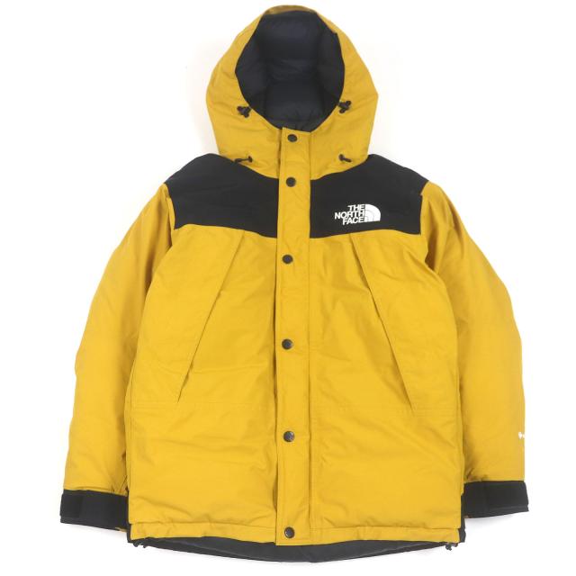 極美品□THE NORTH FACE ザ・ノースフェイス ND91930 Mountain Down Jacket ナイロン GORE-TEX ダウンジャケット S 正規品 メンズ