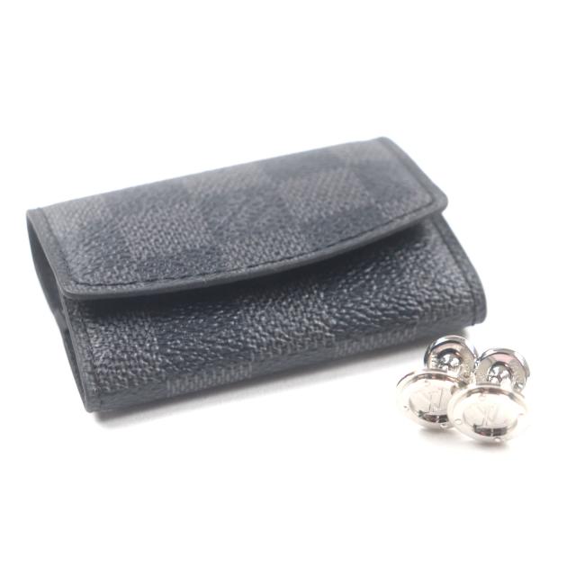 極美品▽LOUIS VUITTON ルイヴィトン M68100 LVサークル カフスボタン