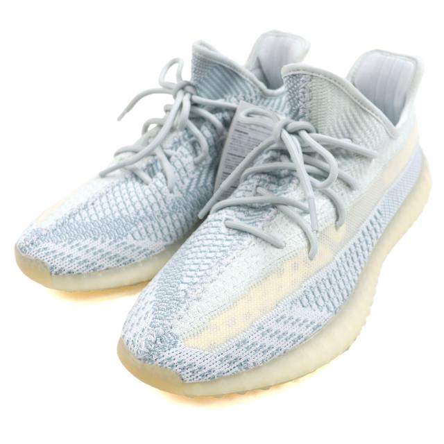 未使用品▼adidas YEEZY アディダス イージー FW3043 YEEZY Boost 350 V2 Cloud White クラウドホワイト スニーカー 28.5 箱付き メンズ