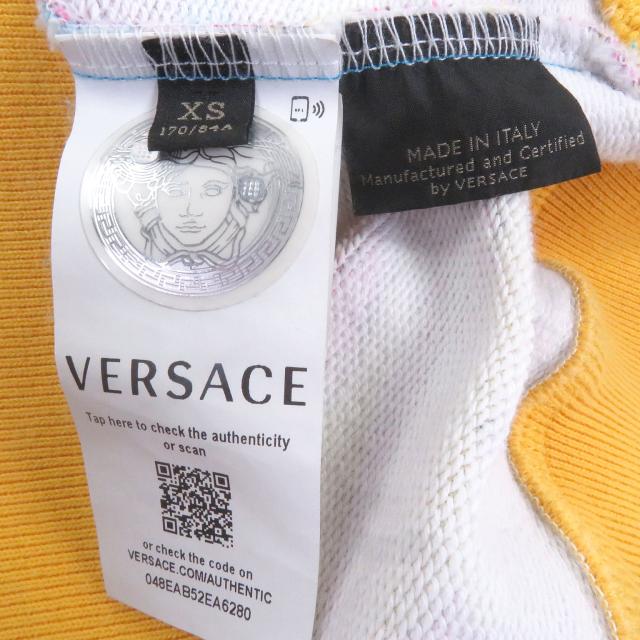 極美品□VERSACE ヴェルサーチ メデューサ バロックプリント プル