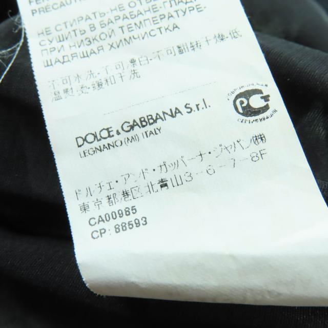 美品☆DOLCE&GABBANA ドルチェ＆ガッバーナ F6EN2T 裏地シルク 花柄