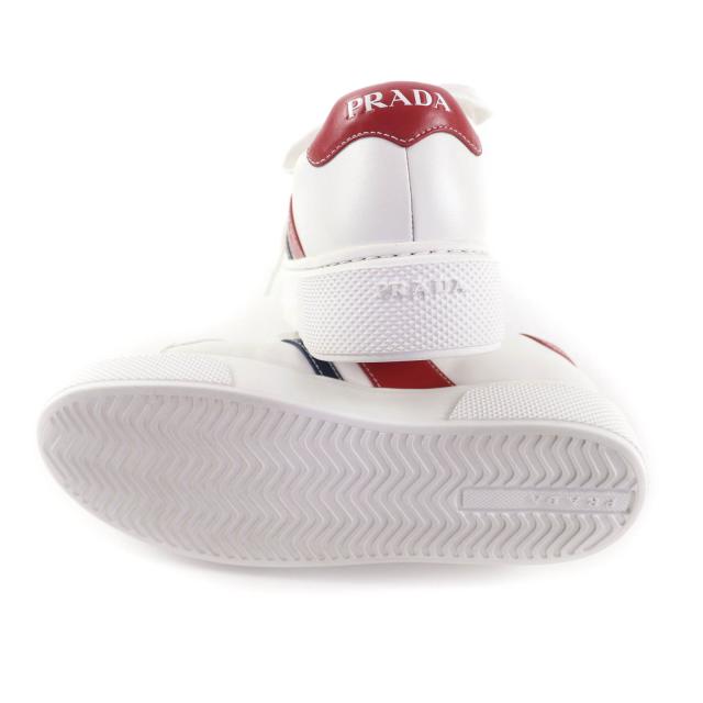 ドンドン見直し】良品☆PRADA プラダ 1E802M ロゴデザイン レース