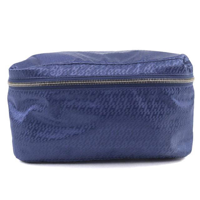 極美品△HERMES エルメス ウース・ドゥ・ヴォヤージュ PM シルク100％ ポーチ ブルー B刻印 フランス製 レディース オススメ◎
