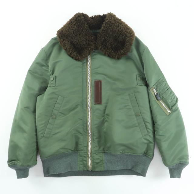 未使用品☆ジュンヤワタナベ コムデギャルソン ヴェルサーチ  21AW JH-J023 B-15 フライトジャケット M 正規品 レディース メンズ