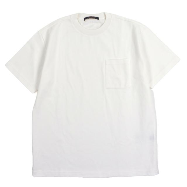 極美品▼LOUIS VUITTON ルイヴィトン 24SS HQY41W モノグラム クルーネック ショートスリーブ 半袖Ｔシャツ ホワイト M 正規品 メンズ