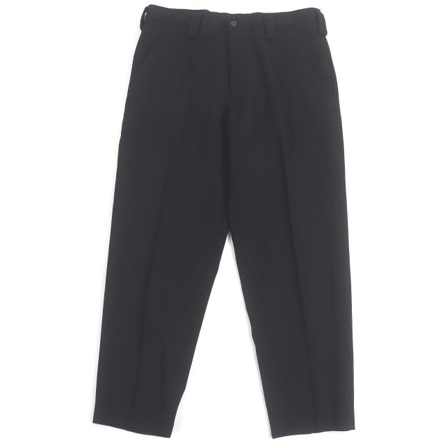 極美品□Yohji Yamamoto POUR HOMME ヨウジヤマモトプールオム HW-P30-100 スラックス トラウザーズパンツ ブラック 2 日本製 正規品