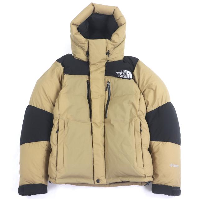 極美品□THE NORTH FACE ザ・ノースフェイス ND92340 Baltro Light Jacket フーデッド ダウンジャケット ベージュ M 正規品 メンズ