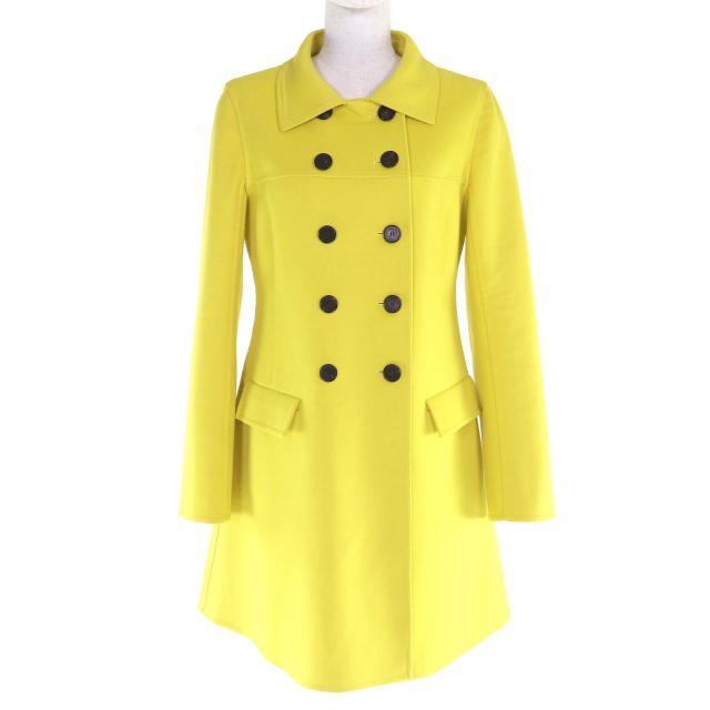 未使用品△Christian Dior クリスチャンディオール 22SS 220M28A1116 ウール ラビット ダブルブレストコート ランウェイ着用 40 正規品