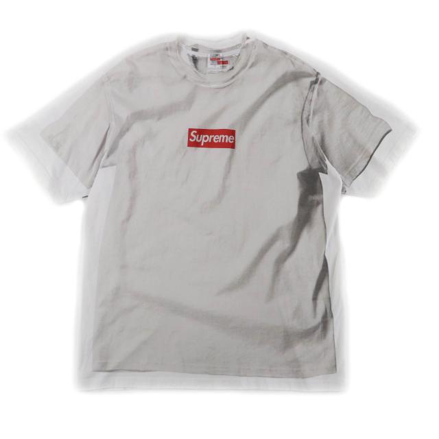 美品★Supreme×Maison Margiela 6 シュプリーム×メゾンマルジェラ 24SS コットン100％ Box Logo Tee ボックスロゴ 半袖Tシャツ L
