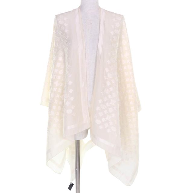 極美品◇LOUIS VUITTON ルイヴィトン 2025年製  M96373 パレオ・ビーチ パレ・オール シルク コットン レザーロゴパッチ付 S 正規品