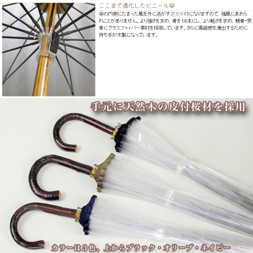 BIGお買い物ラリー！ポイント最大+11%】ビニール傘 16本 おしゃれ かて