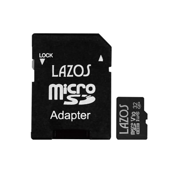 LAZOS microSDカード SDHC 32GB 高耐久 class10 U3 V10 L-B32MSD10-U3V10 ネコポス可能の通販はau PAY マーケット - Get Shop ...