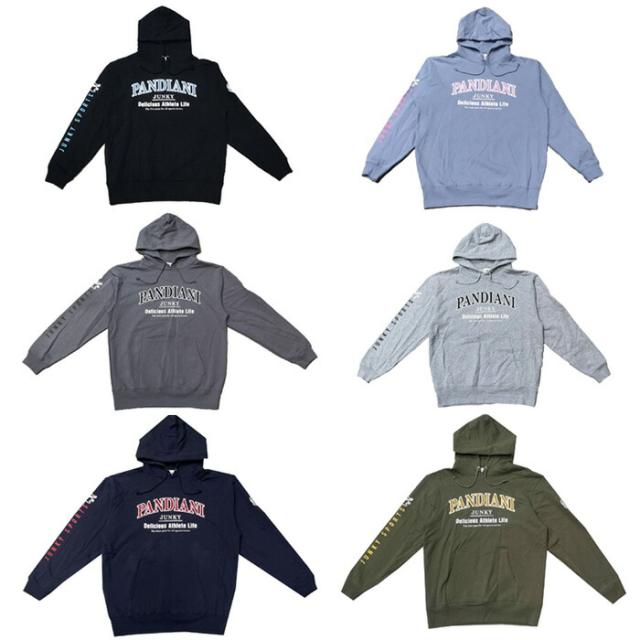 Claudio_Pandiani/クラウディオパンディアーニ オールジャンル トップス [cp25d36 JUNKY SPORTS スウェットフーディー] パーカー_スウェット 【ネコポス不可】