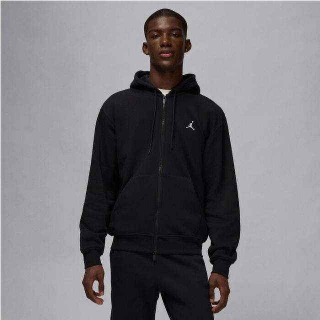 JORDAN/ジョーダン バスケットボール トップス [fv7289-010 ジョーダン BRKLN フリース フルジップ L/Sフーディ] ジョーダン_JORDAN_パーカー_フーディ 【ネコポス不可】