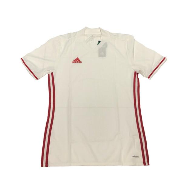 adidas/アディダス サッカー トップス [ay1761-wht ゲームシャツ] 半袖_ゲームシャツ 【ネコポス可】
