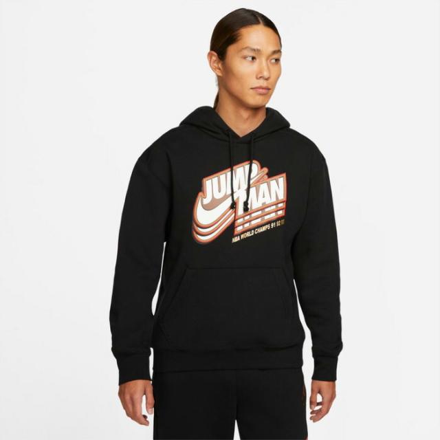 JORDAN/ジョーダン バスケットボール トップス [dc9605-010 ジャンプマンコアフリースプルオーバーL/Sフーディ] ジョーダン_JORDAN_フリース_パーカー【ネコポス不可】
