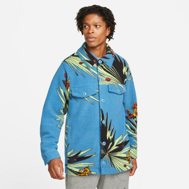 【セール】NIKE/ナイキ バスケットボール トップス [da6708-469 LJSHERPAフルジップL/SフーディジャケットAOP] アウター_レブロンジェームズ