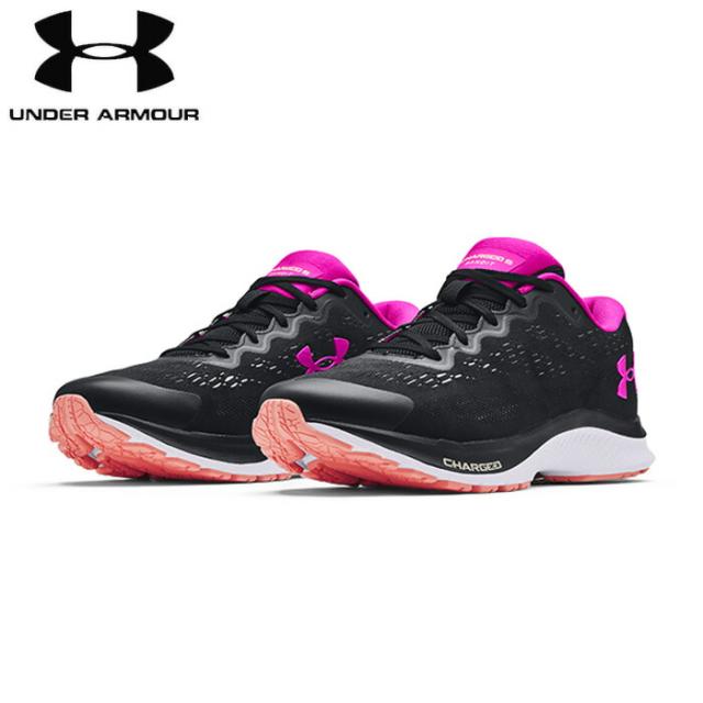 under_armour/アンダーアーマー ジョギング/ランニング シューズ [3023023-002 ウィメンズチャージドバンディット6] ランシュー_部活_レディース_ウイメンズ_女性用 【ネコポス不可】