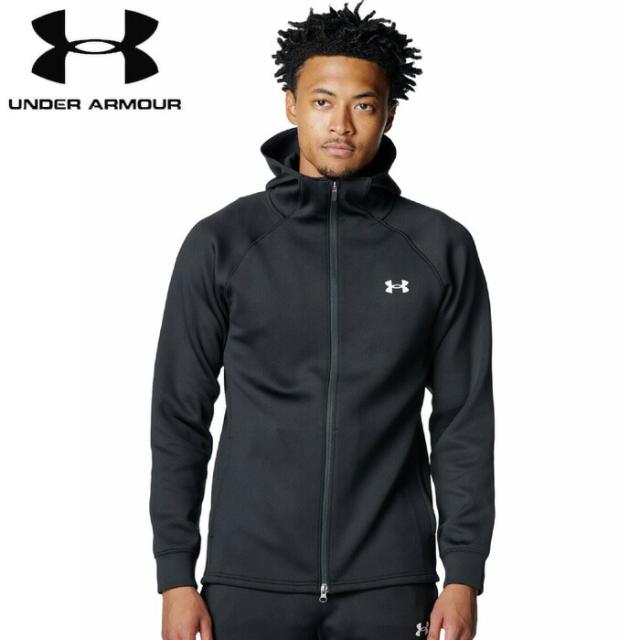 under_armour/アンダーアーマー バスケットボール トップス [6007868-001 UAロングショット アーマーニット ジャケット] フーディ_パーカー_ジャケット 【ネコポス不可】