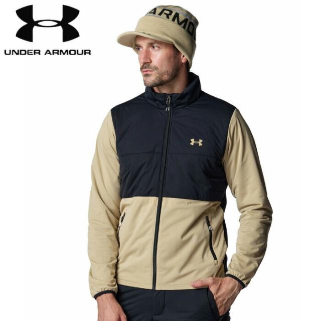 under_armour/アンダーアーマー ゴルフ トップス [6007924-234 UAドライブ プロ インサレーテッド ハイブリッド フルジップ ジャケット] ジャケット_長袖_フルジップ 【ネコポス不可】
