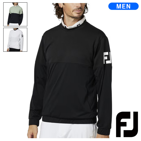 フットジョイ メンズ ＦＪパフォーマンスクルーネックプルオーバー FJ-F25-M02