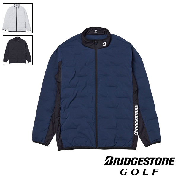 ブリヂストンゴルフ メンズ 25年秋冬 B-02 長袖前開き 中わたブルゾン 6GF01D