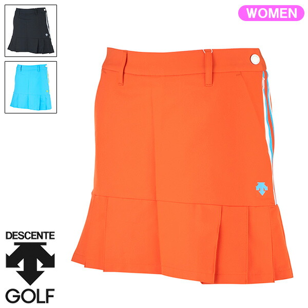 デサントゴルフ レディース ストレッチプリーツスカート 2022年春夏モデル DGWTJE08