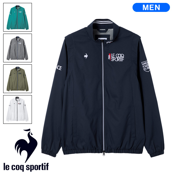 ルコックゴルフ メンズ ヒートナビ 2WAYブルゾン 2025年秋冬モデル LG5FWB00M