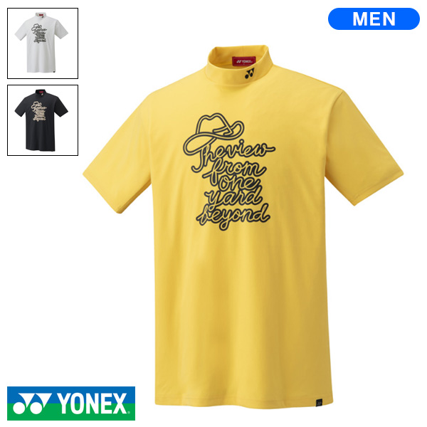 ヨネックス メンズ プリントハイネックシャツ ベリークール涼感 GWS1185