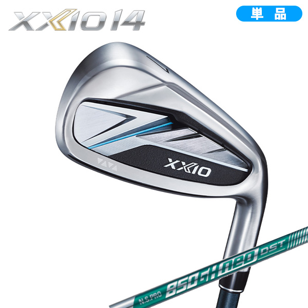 DUNLOP ダンロップ XXIO14 ゼクシオ14 メンズ アイアン 単品 ＃5、AW、SW NS 850GH NEO DST スチールシャフト