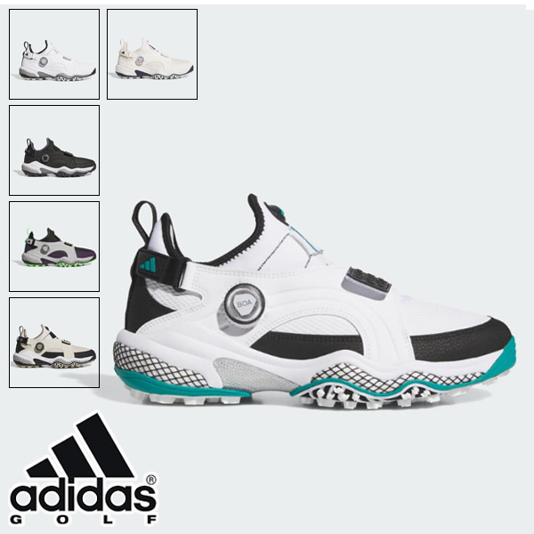adidas アディダス ゴルフシューズ コードカオス 25 ミッド ボア メンズ NQX22