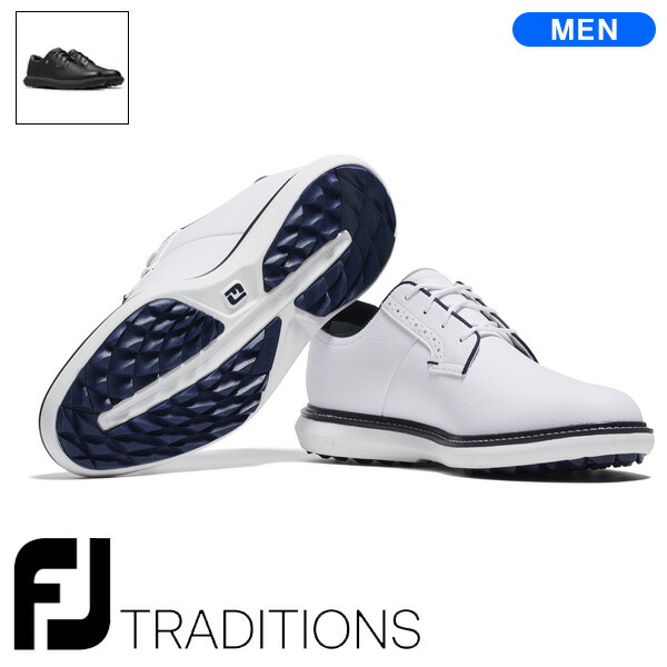 FootJoy フットジョイ FJ TRADITIONS SPIKELESS メンズ ゴルフシューズ